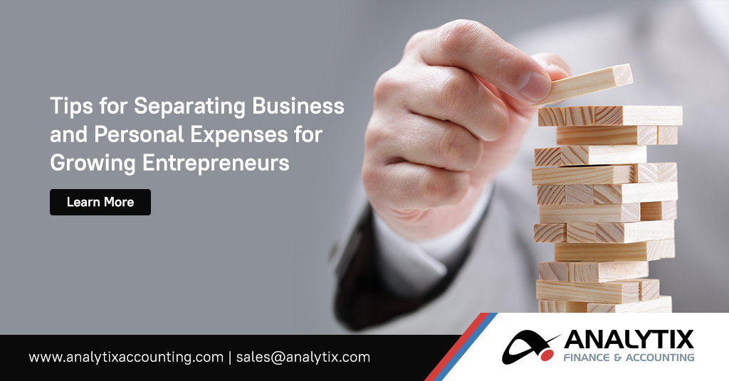 Separate Business & Personal Expenses | Growth Tips